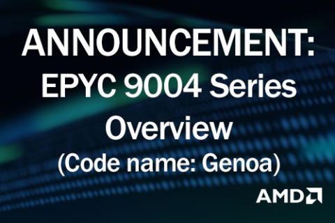 AMD Announces Fourth-Generation EPYC™ CPUs with the 9004 Series ...